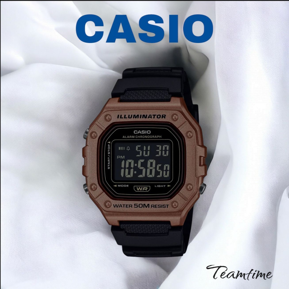 Наручные часы CASIO W-218HM-5B купить на OZON по низкой цене (1750792539)
