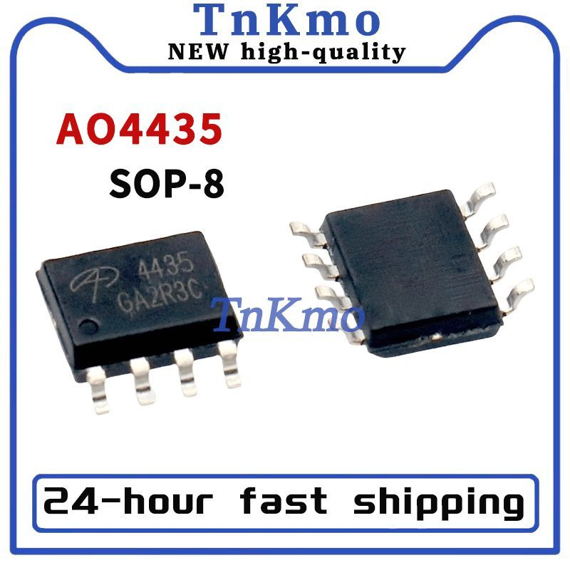 10 шт./лот AO4435 4435 SOP-8 P-channel 30V 10.5A MOSFET новая микросхема в наличии на складе ...