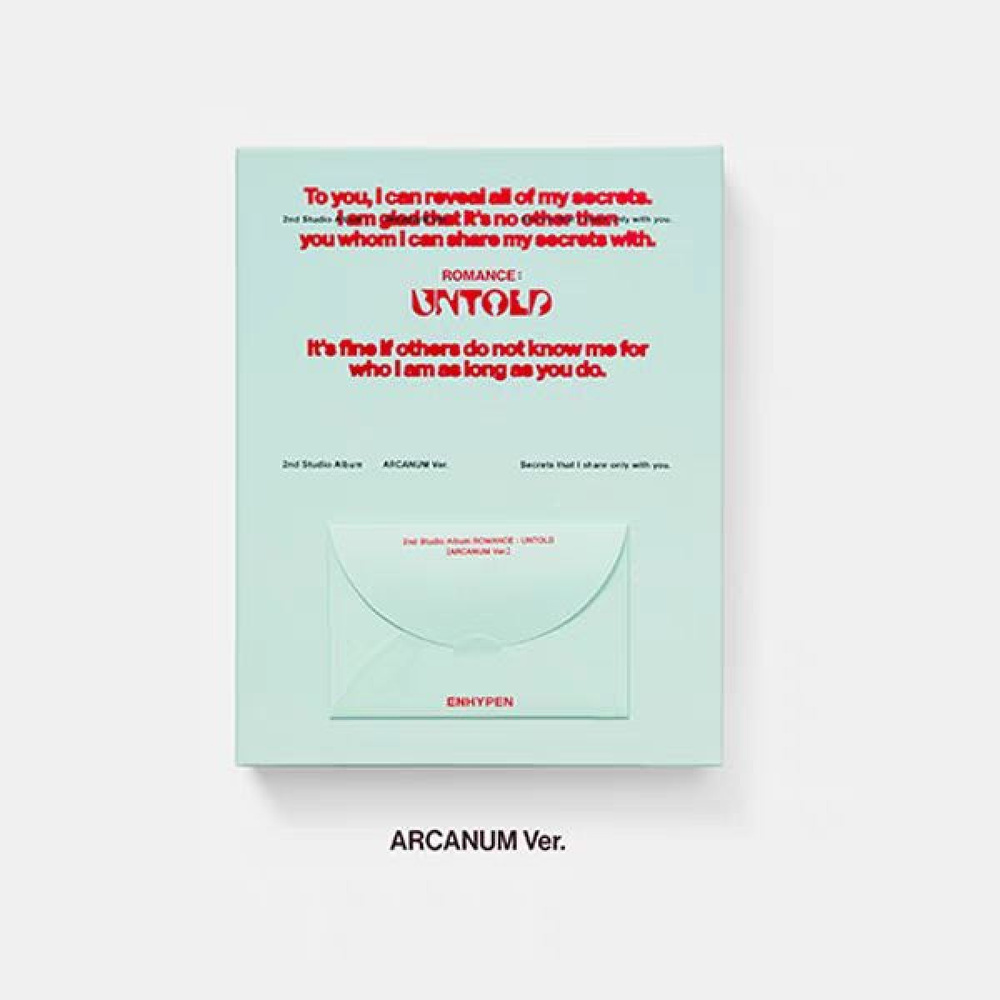 Альбомы ENHYPEN 2nd Album ROMANCE : UNTOLD купить на OZON по низкой ...