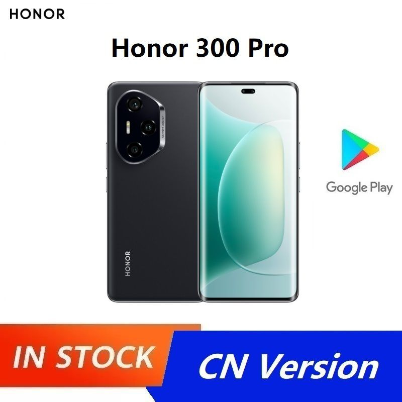 Смартфон Honor 300 Pro 256 ГБ 12 ГБ Черный OLED/AMOLED 2 SIM купить c ...