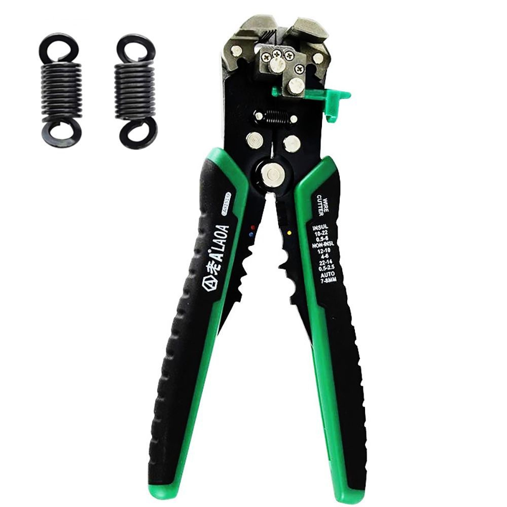 LAOA Стриппер AWG 10-24 (0,2-6 мм), клещи для снятия изоляции и зачистки проводов автоматические ...