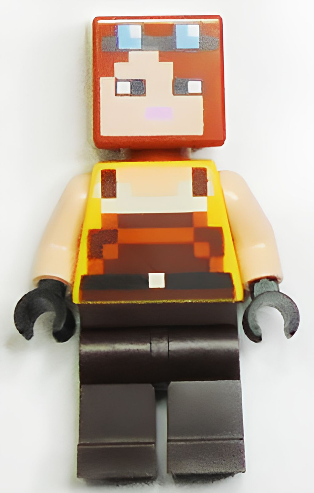 Минифигурка Lego Minecraft Blacksmith min072 U купить на OZON по низкой ...