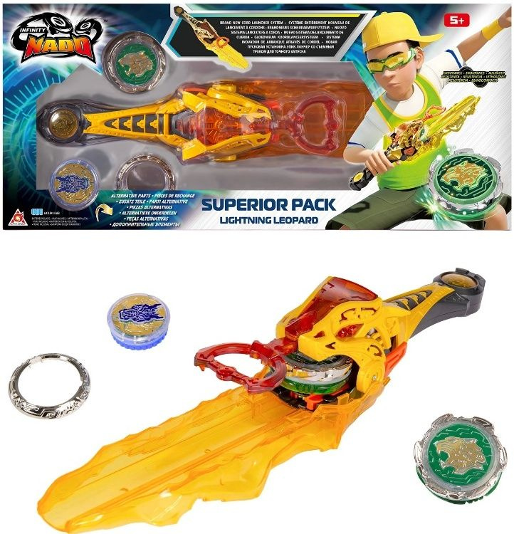 Infinity Nado Волчок Эпик Лончер Супериор Lightning Leopard купить на ...