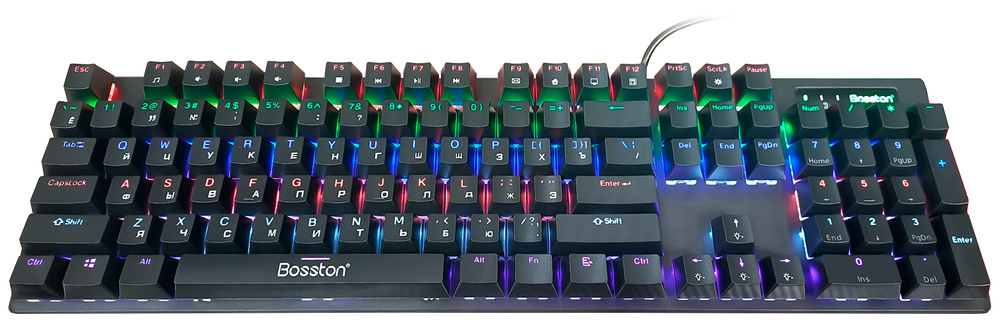 Механическая компьютерная клавиатура Bosston Mechanical Keyboard MK933 ...