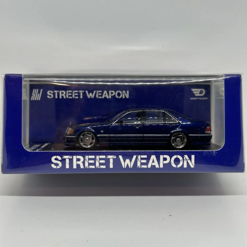 Машинка SW Master 1:64 Mercedes-benz compilation W140 BLUE купить на ...