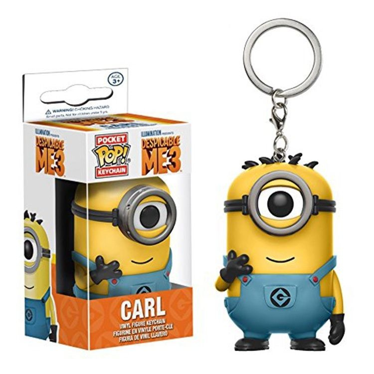 Minions carl Stuart bob kevin otto Брелок для ключей keychain купить на ...