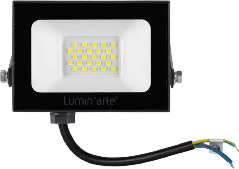 Прожектор светодиодный 20Вт 5700К IP65 черный Luminarte LFL-20W/06 ...