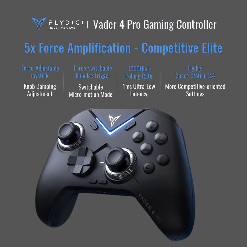 Vader 4 Pro Беспроводная Джойстик Для ПК/ Android/iOS/Switch купить c доставкой на OZON по ...