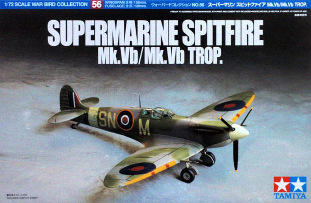 Сборная модель 1/72 Supermarine MK.Vb/MK.vb Trop (Tamiya) купить на ...
