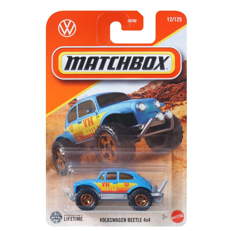 Машинка Matchbox 2025 1/64 Car Model Toy VOLKSWAGEN BEETLE 4x4 купить ...