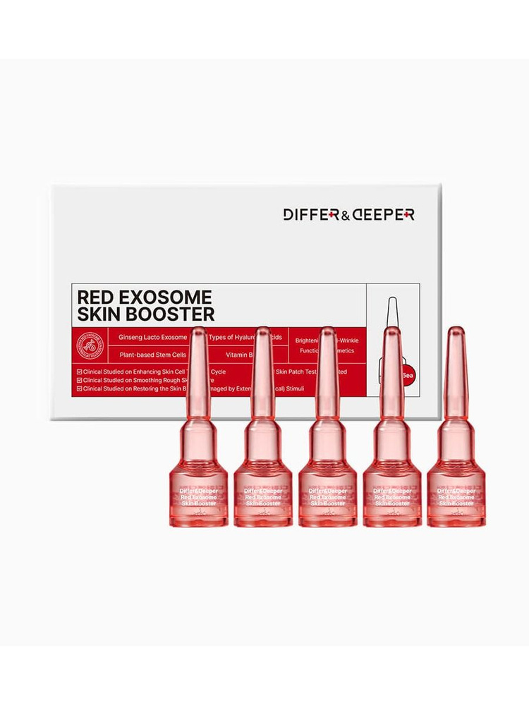 Differ&Deeper Red Exosome Skin Booster Интенсивная антивозрастная ...