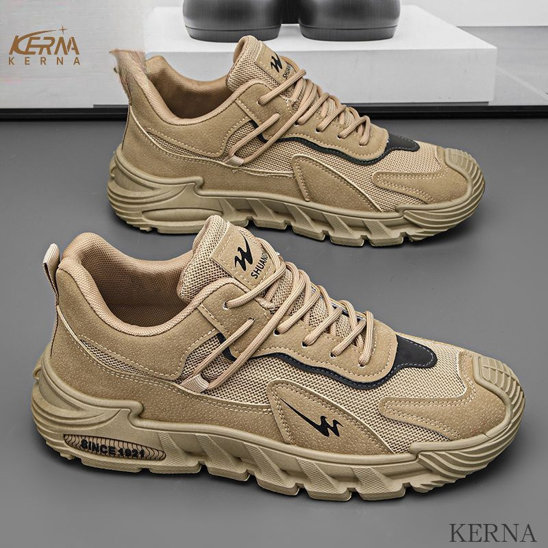 Кроссовки Мужской KERNA Микрофибра Бег, размер 43 D Лето Шнурки Россия Вышивка купить c ...
