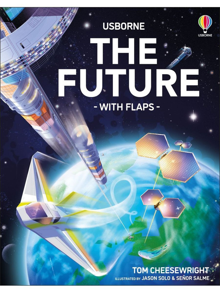 Usborne See Inside The Future интерактивная детская книга на английском ...
