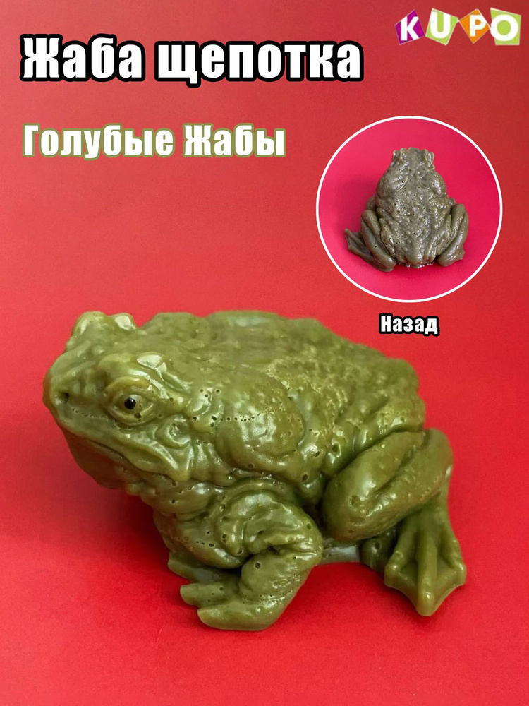 Пприколы розыгрыши жаба,жаба антистресс,1 шт,Kupo купить на OZON по низкой цене (2279332298)