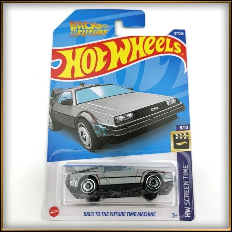 Машинка Mattel Hot Wheels 2022 C4982 Back To The Future Time Machine ...