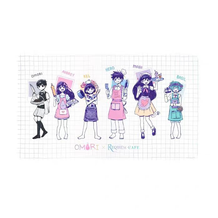 OMORI, небольшие скульптуры, игровые коллекционные фигурки IP.(Omocat ...