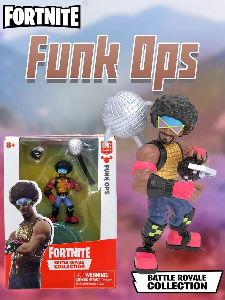 Фортнайт Moose Fortnite Battle Royale Collection Funk Ops / набор ...