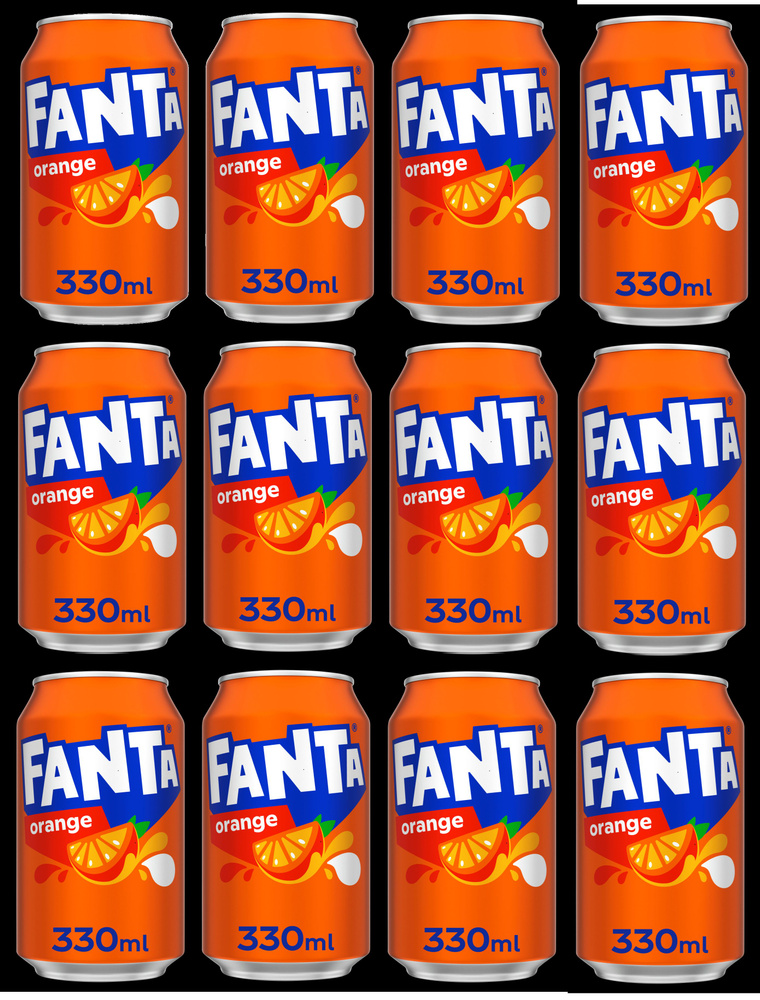 Fanta Orange 330 мл*12 шт. (Дания) купить на OZON по низкой цене (2551505275)