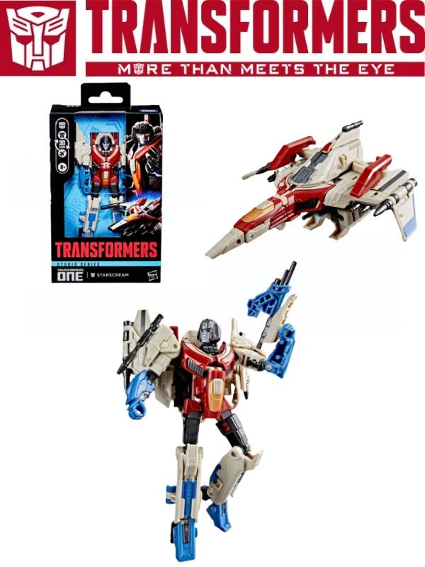 Трансформеры хасбро Игрушка Starscream Deluxe Class Transformers Studio ...