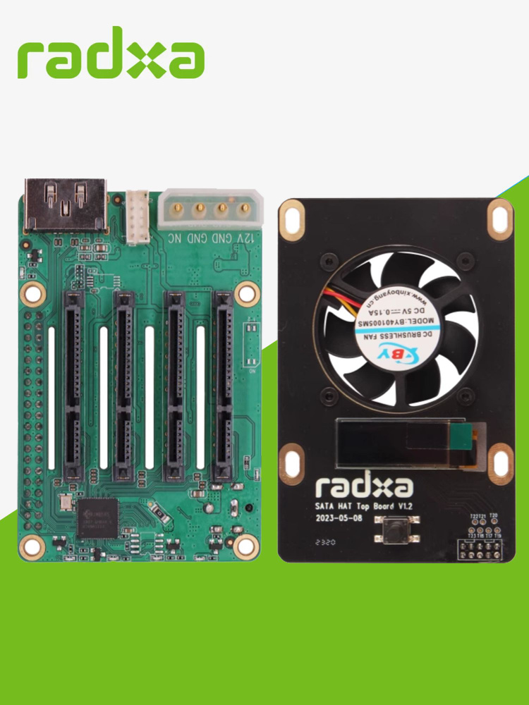 Raspberry Pi 5 Penta SATA HAT - До 5 дисков SATA купить на OZON по ...