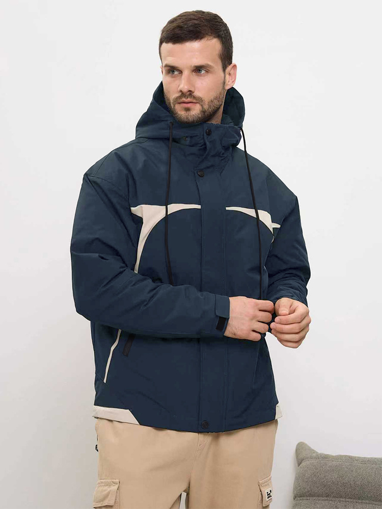 Куртка Мужской BOOS JACK суровый темно-синий пиджачный Полиэфирное ...