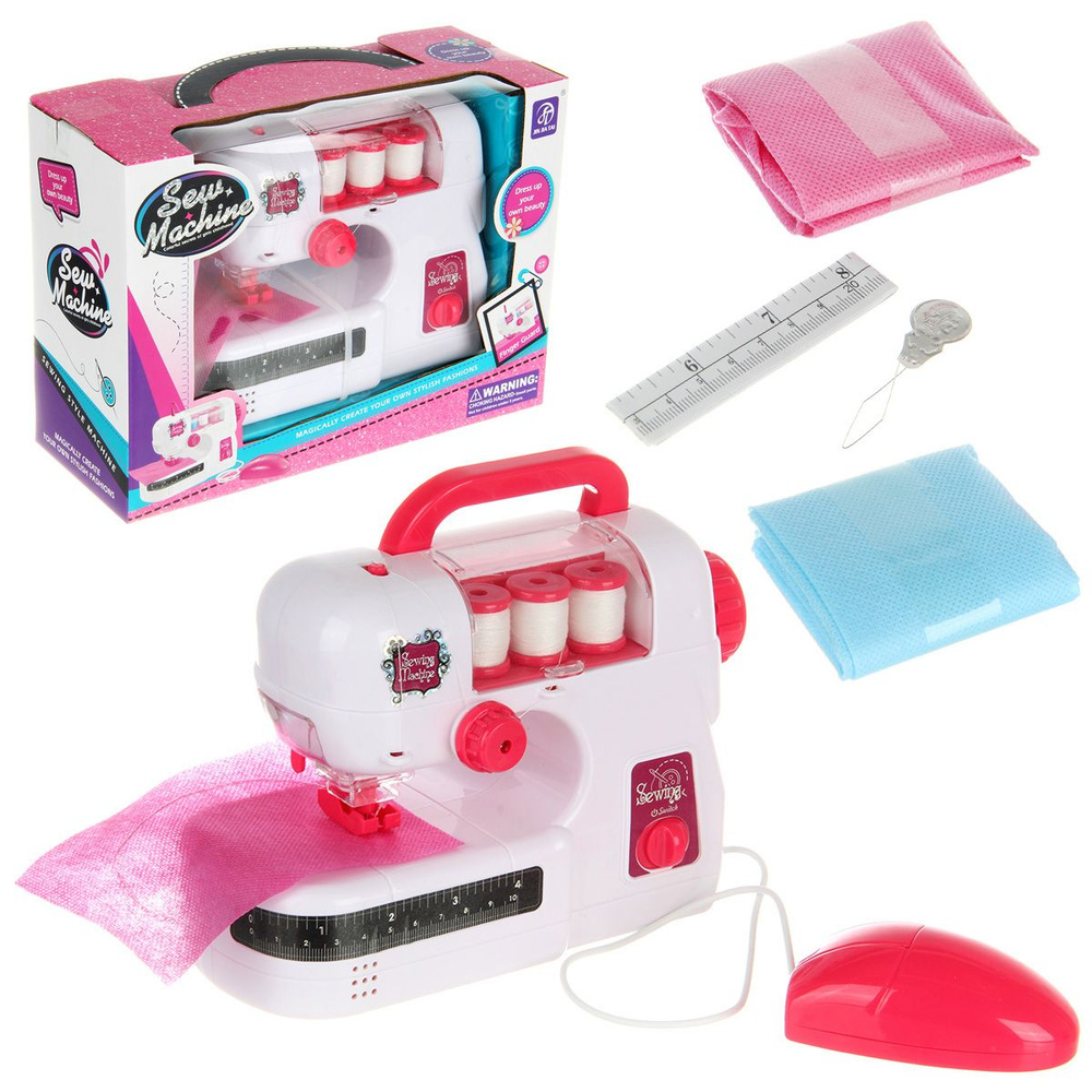 Детский игровой набор "Швейная машинка" со светом и звуком, Veld Co ...
