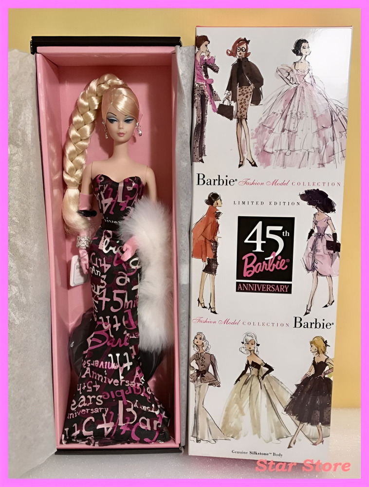 Barbie Silkstone 45th anniversary Silkstone Fashion Model Collection 45 ...