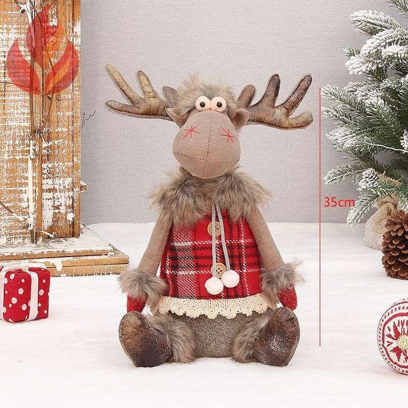 Игрушка под елку B1, высота 35 см, длина 20 см купить на OZON по низкой цене (3090653606)