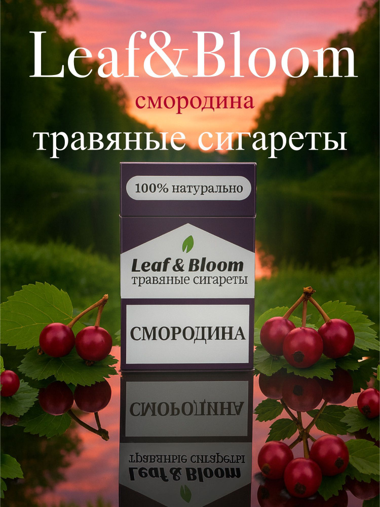 Травяные сигареты Leaf & Bloom СМОРОДИНА купить на OZON по низкой цене ...