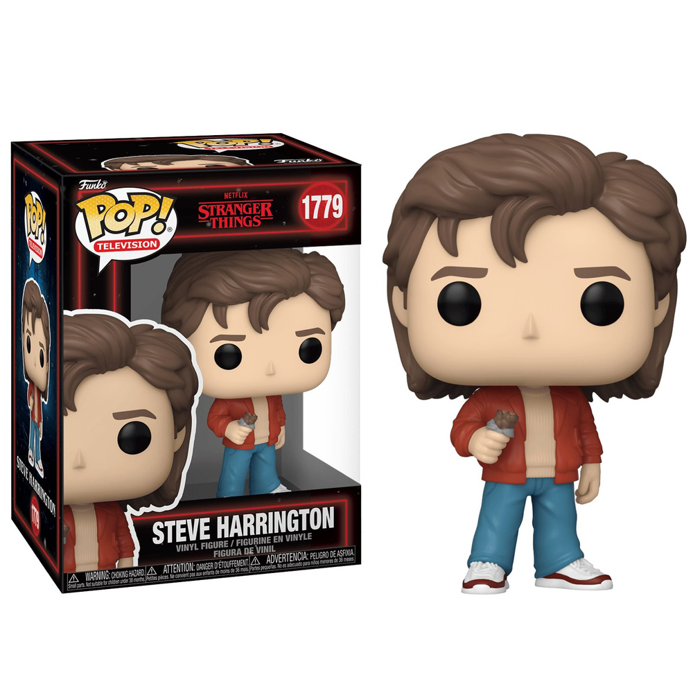 Фигурка Funko Pop! Stranger Things: Steve Harrington Season 5 (Фанко ...