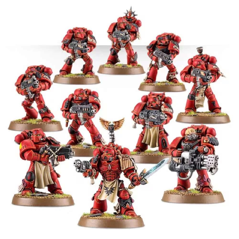 Heroes of the First Company Warhammer 40K Смоляная модель (не собрана ...