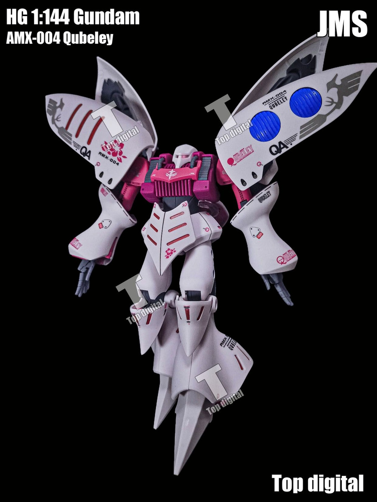 Сборная Игрушечная фигурка модель HG 1:144 Gundam AMX-004 Qubeley,JMS,Высококачественная модель ...