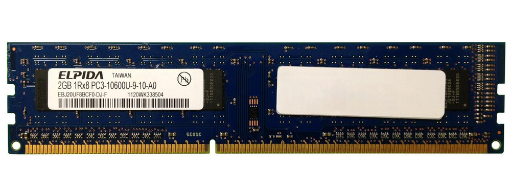 Модуль оперативной памяти Elpida DDR3 PC10600 1333 MHz CL 9 ...