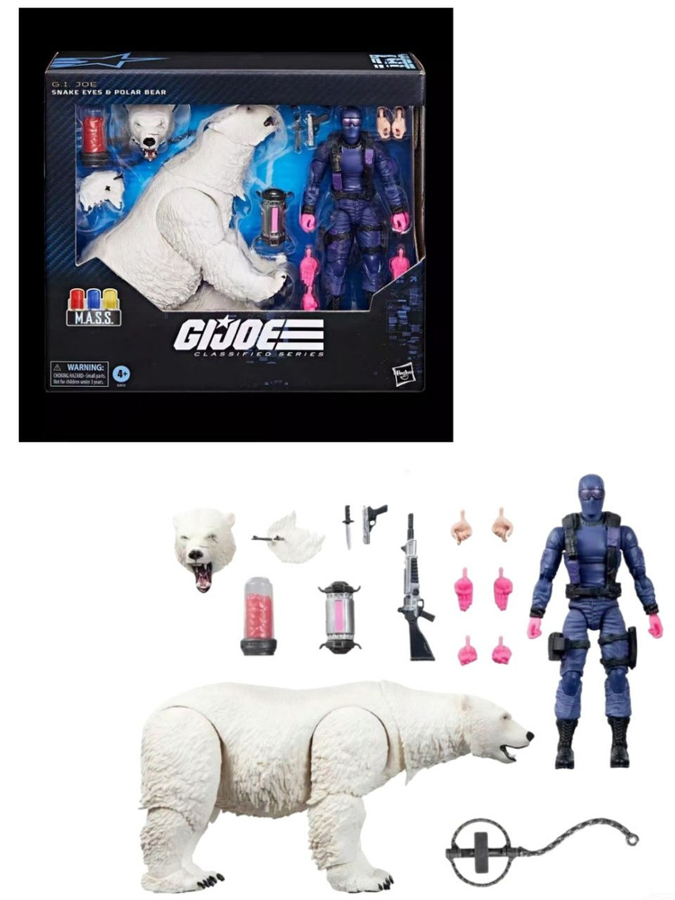 Фигурка Хищник,Hasbro G.I.JOE 6-inch special forces mask man polar bear ...