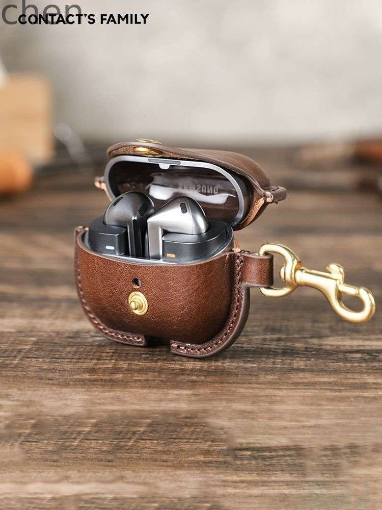 Подлинная кожа Samsung Galaxy Buds 3 Pro/Galaxy Buds 3 чехол купить на ...