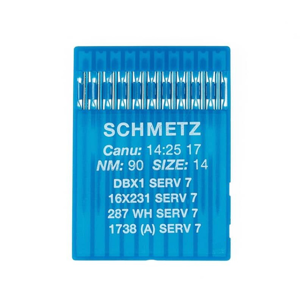 Иглы промышленные SHMETZ, 1738 (DBx1), №90, 10 шт. купить на OZON по низкой цене (1742648251)