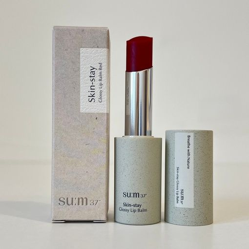 Su:m37 Ухаживающий, увлажняющий бальзам для губ (красный ) корейский ...