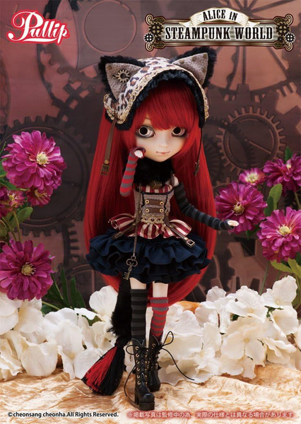 Кукла Пуллип Pullip Cheshire Cat STEAMPUNK WORLD купить на OZON по низкой цене (1722935836)