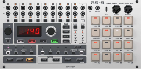 Секвенсор Behringer RS-9 купить на OZON по низкой цене (2915695863)