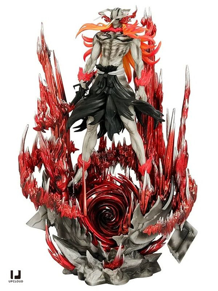 Bleach аниме-блич фигурки/ичиго куросаки-Бычья голова/ UPCLOUD-32см купить на OZON по низкой ...