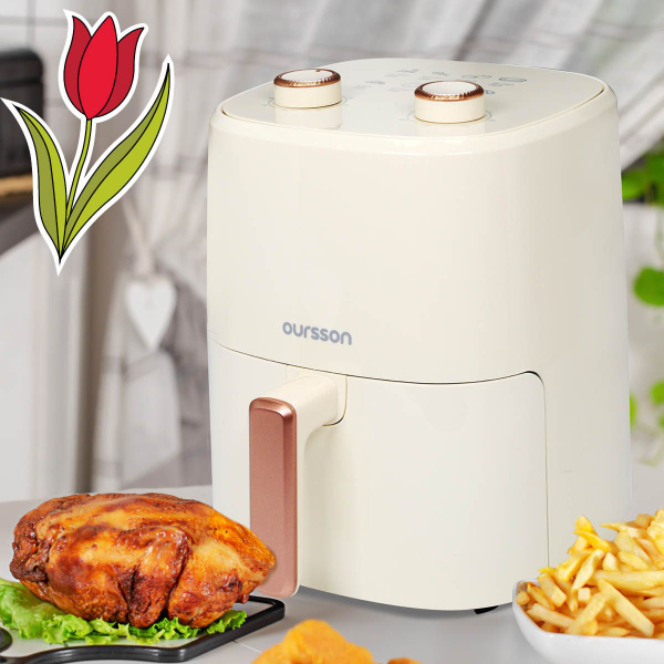 Oursson Аэрогриль Аэрогриль Oursson, слоновая кость купить на OZON по низкой цене (2251359836)