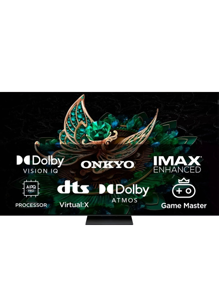 TCL Телевизор TCL QD-MiniLED 55C765 55" 4K UHD, черный купить на OZON ...