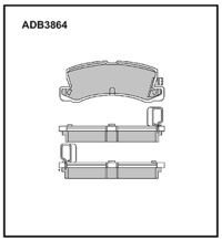 Колодки торм. TOYOTA ES 09.1991 - 12.1997, RX 07.2000 - 03.2003 купить на OZON по низкой цене ...