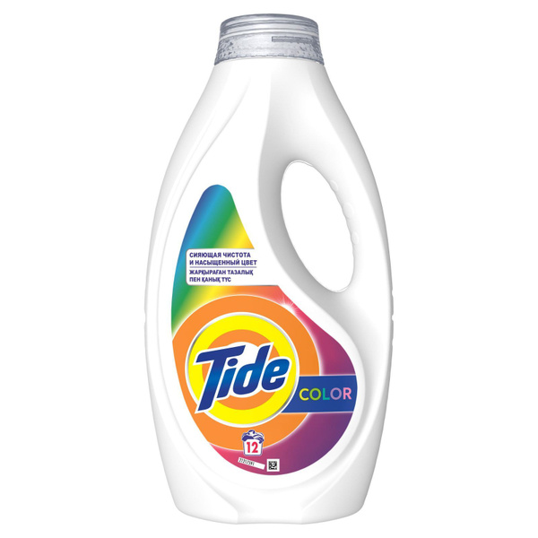 Гель для стирки Tide Color 12 стирок, 780 мл, синтетический купить на ...