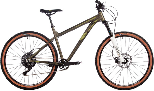Велосипед STINGER Python Pro 27.5 2024 18 Коричневый купить на OZON по низкой цене (2265982309)