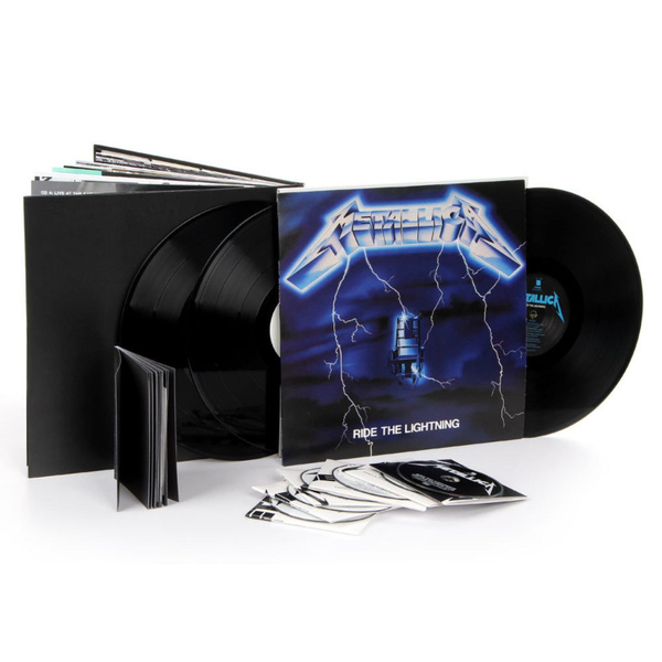 Музыка CD Metallica - Ride The Lightning, 4 x Vinyl, LP, 6 x CD, DVD ...