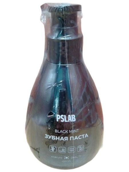 PSLAB Toothpaste Black Mint RDA 150 Зубная паста интенсивно ...