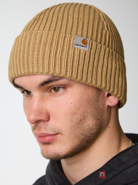 Шапка бини carhartt Зимняя купить на OZON по низкой цене (2870058846)