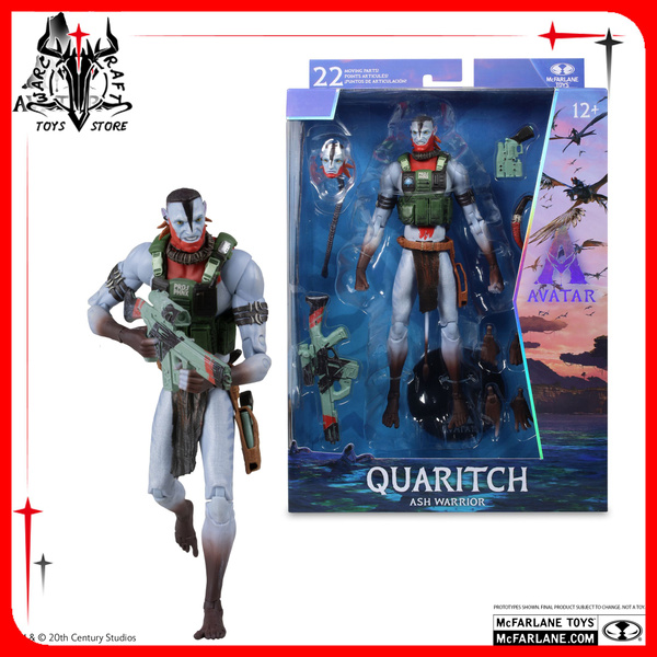 Аватар McFarlane Toys: огонь и зола (Quaritch, Neytiri, Varang & Jake ...