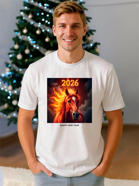 Футболка Мужской, Женский VicSi Collection белый Средний, размер 50 ...